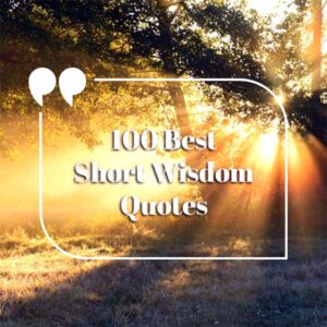 100 Best Short Wisdom Quotes for Inspiration and Growth - Quote Diver